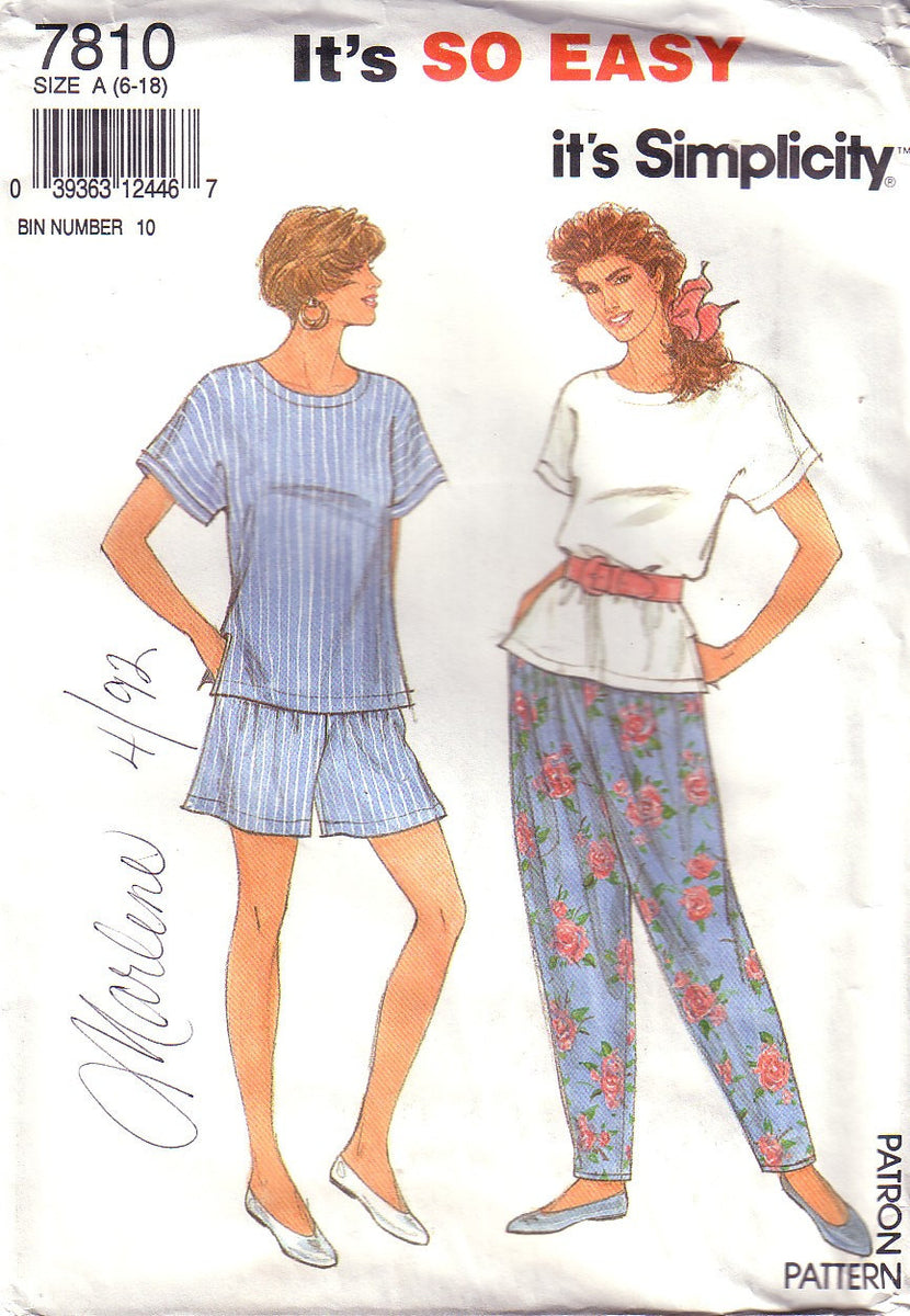 Vintage Simplicity 7810 – Couture Service